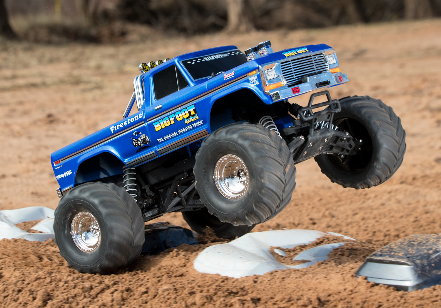 Traxxas Bigfoot Nr1, 1/10 Schaal Monster Truck BLUEX TRX36034-1BLUEX