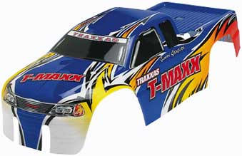 Traxxas TRX49166 Body, T-Maxx (USHRA Special Edition) (Blauw)/sticker ...